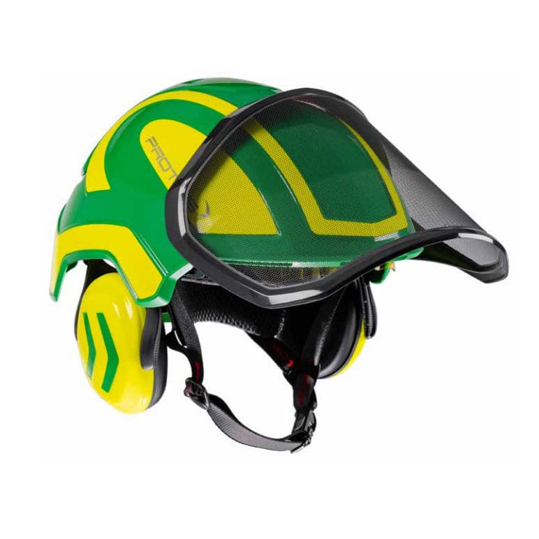 Tree climbing helmet - 20500 series - Protos - with face protection ...