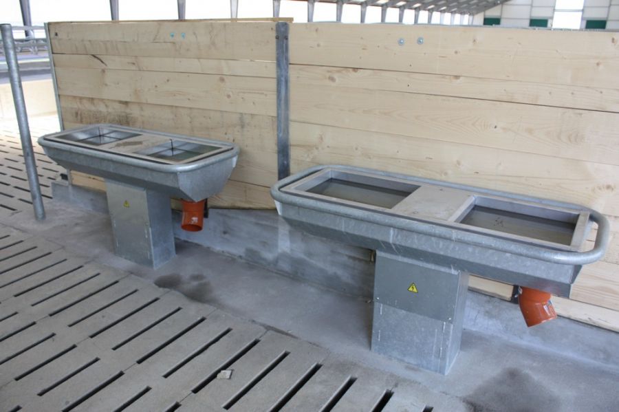 Cattle trough - FARMTEC a.s. - plastic / stainless steel / multi-access
