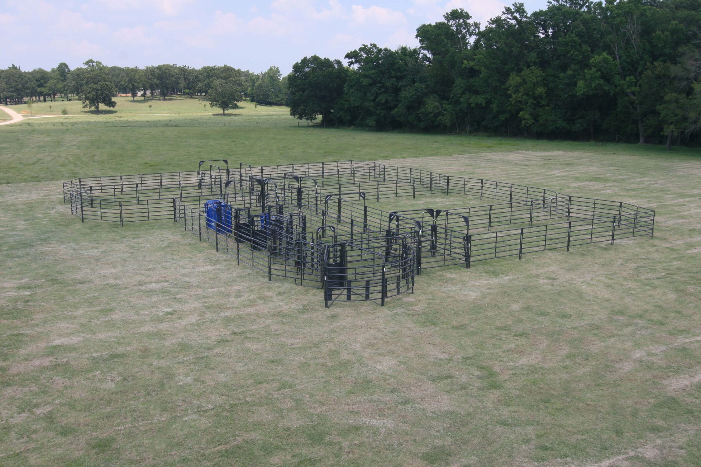 Livestock gate - rsoscs-5 - Priefert - corral / for cows / metal