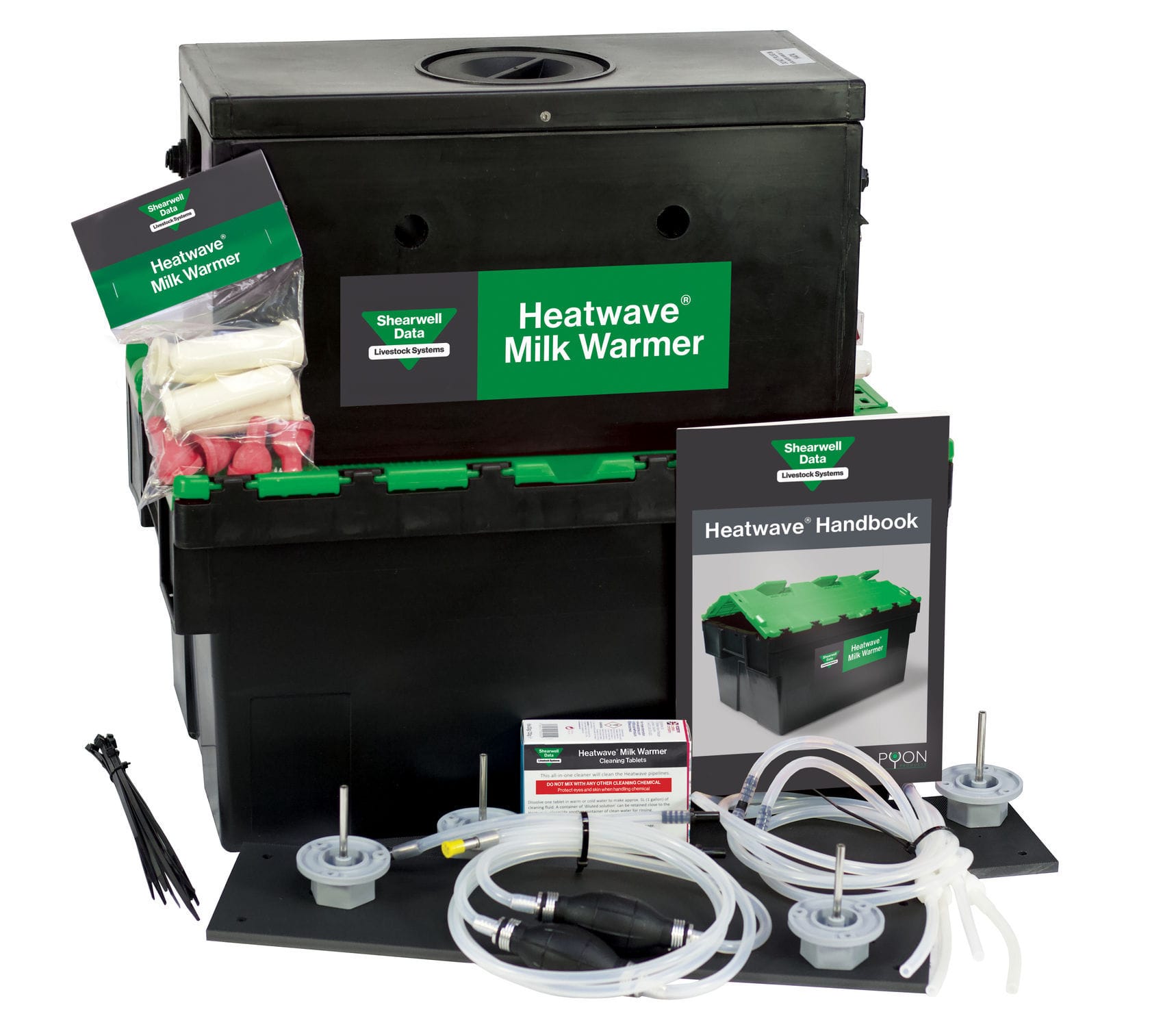 Calf automatic feed distribution unit - Shearwell Data Ltd - goat ...