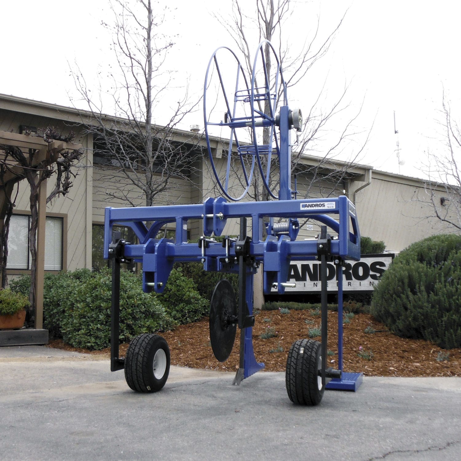 Multi-row driptape laying machine - FORCE - ANDROS - single-row