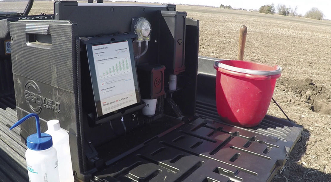Soil analyzer - SOILSCAN™ - 360 Yield Center - nitrogen / pH / portable