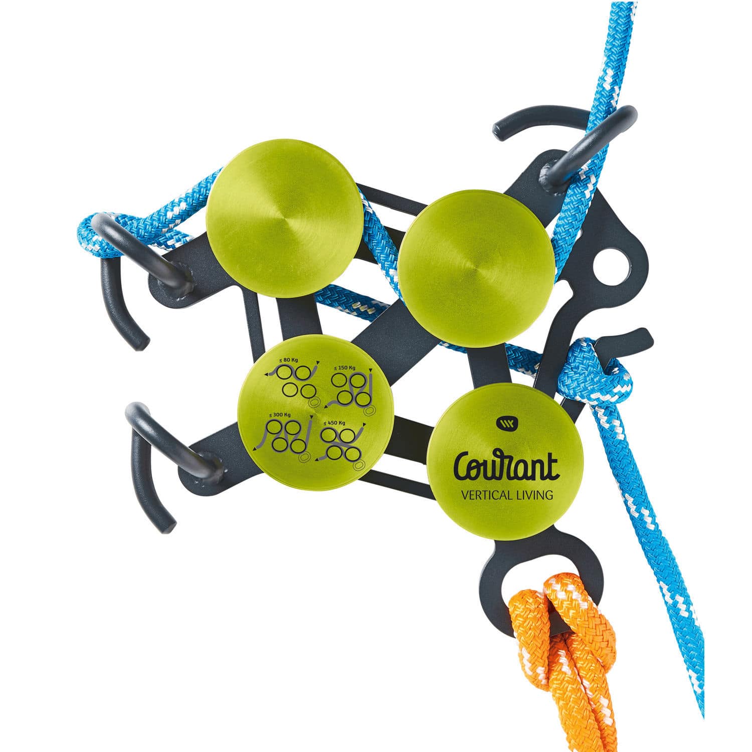 Tree climbing lowering device - HULK - Cordes Courant