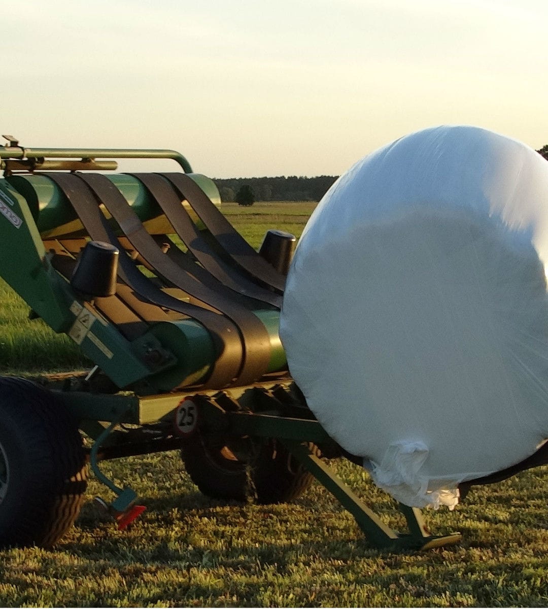 Silage film - 700 - Centrum Folii Zetfol - bale wrap / transparent / white