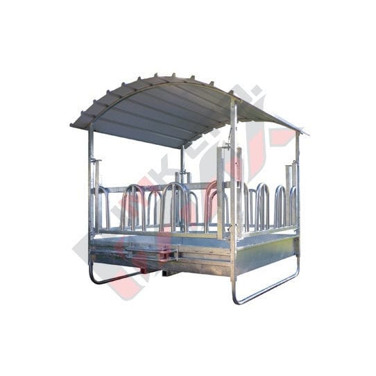 Cattle hay rack - PH-2 - Limk Ltd. - stainless steel / multi-access