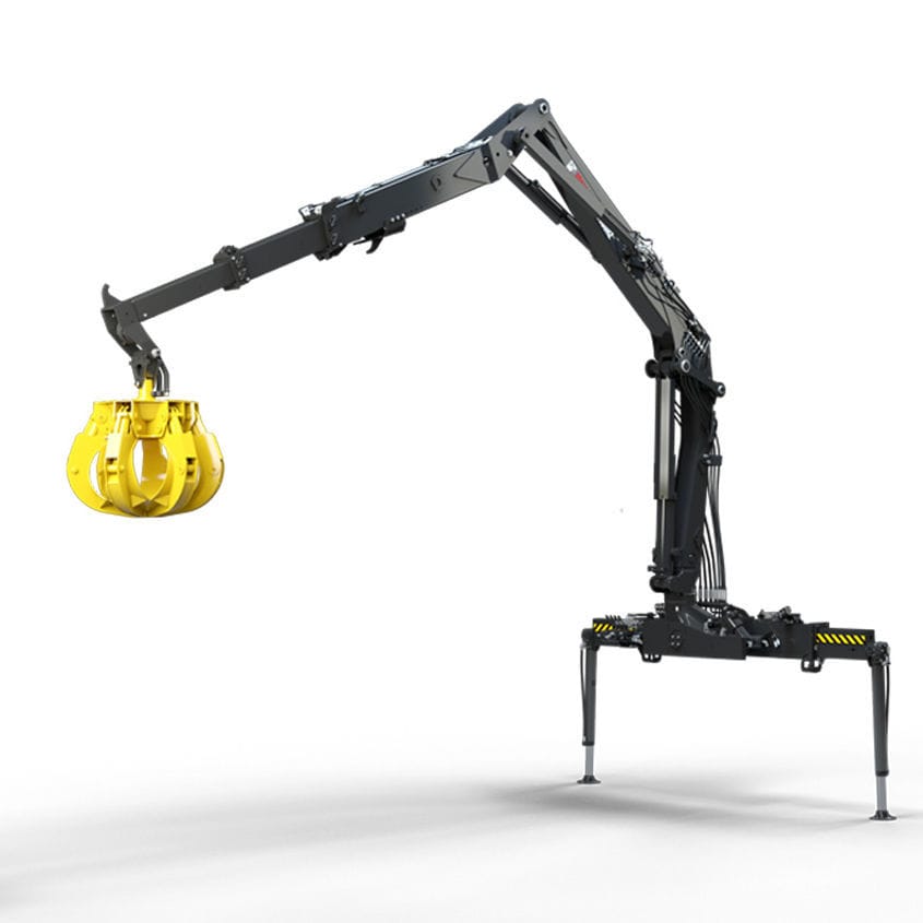 Knuckle boom forestry crane - JONSERED 1500RZ series - HIAB AB