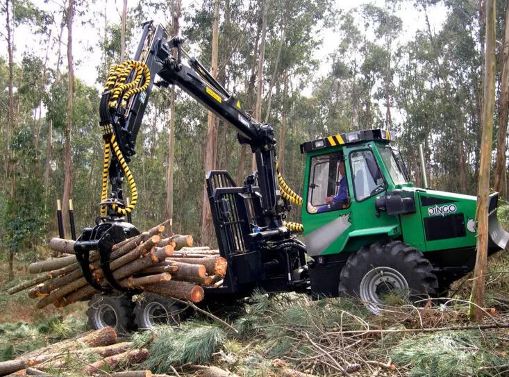 Knuckle boom forestry crane - 67A series - Industrias Guerra S.A. - for ...