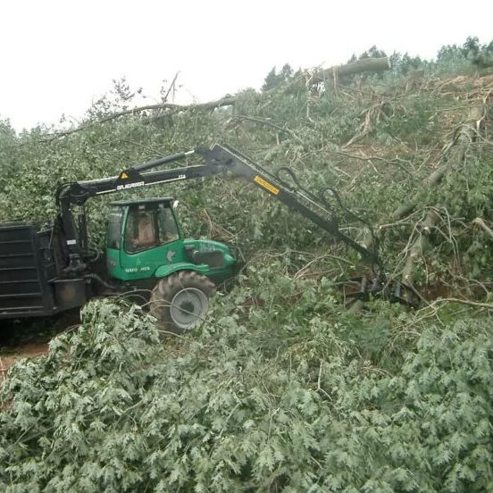 Knuckle boom forestry crane - 77A series - Industrias Guerra S.A. - for ...