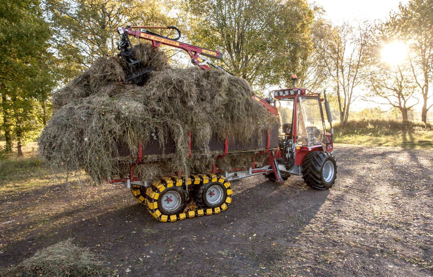 Compact forestry forwarder - Bison 6000X - Kranman AB