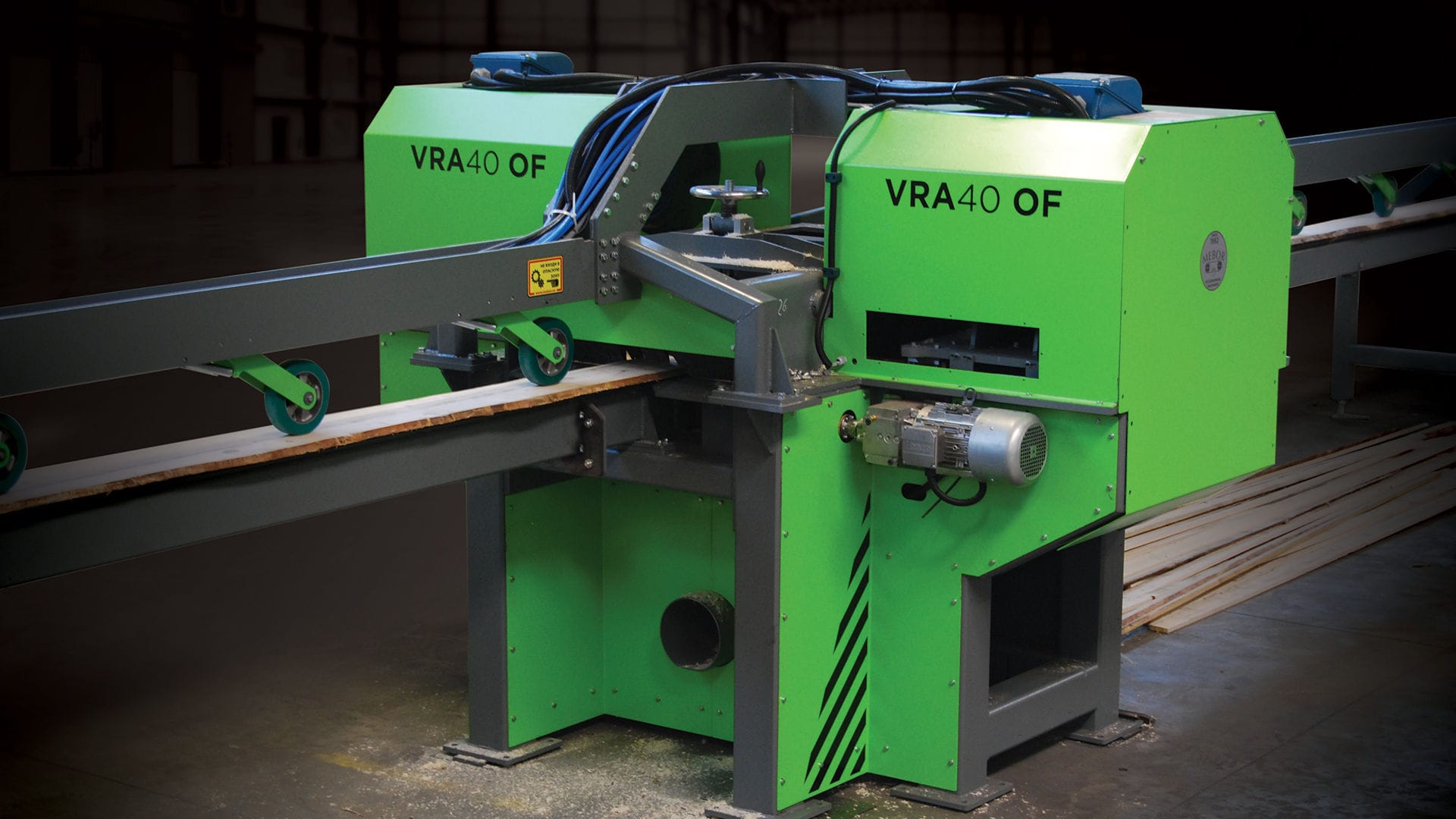 Wood edger - OF series - Mebor d.o.o.