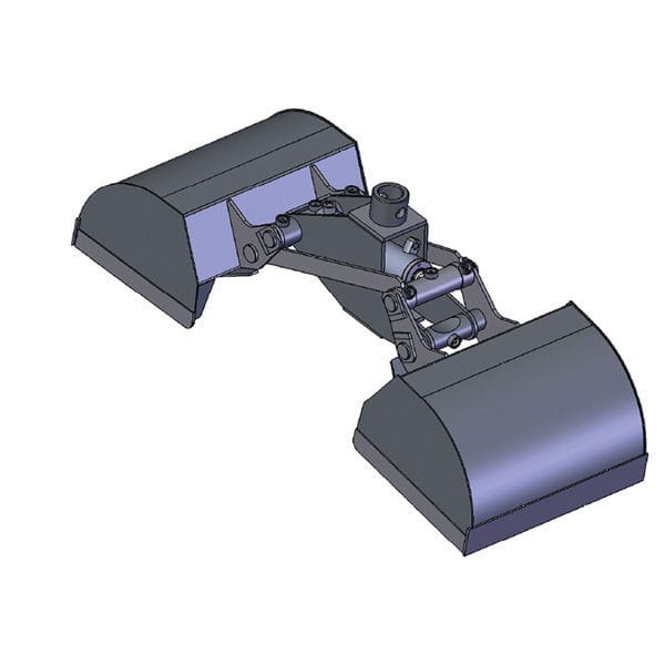 Clam bucket - TGS 12-40 & TGS 12-50 - Mecanil Oy AB