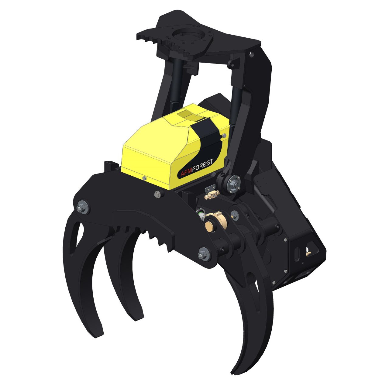 Felling head with loading - AFM 75 FH - AFM-Forest Ltd