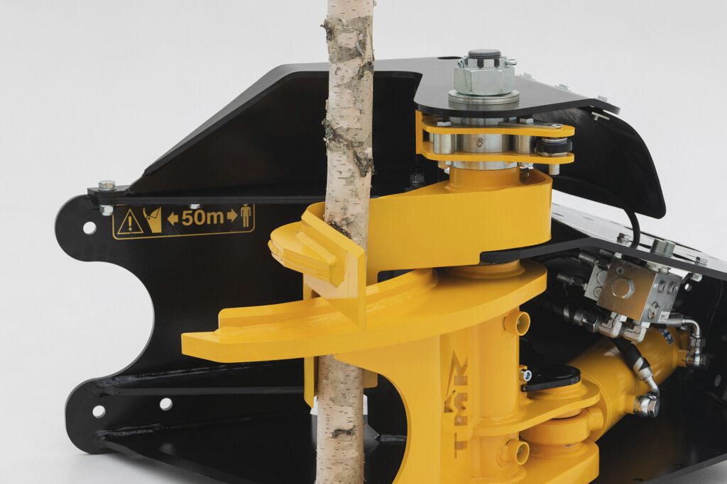 Deciduous tree delimber - TMK Machinery Oy - for resinous shafts