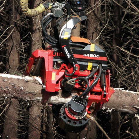Shaping felling head - H480C - Waratah - with delimber