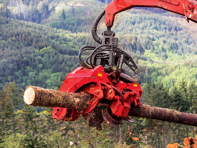 Felling head with loading - HTH624C 4X4 LP - Waratah - with delimber