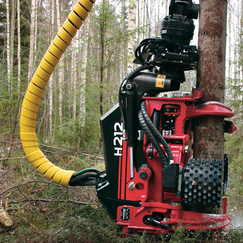 Shaping felling head - H212 - Waratah - with delimber