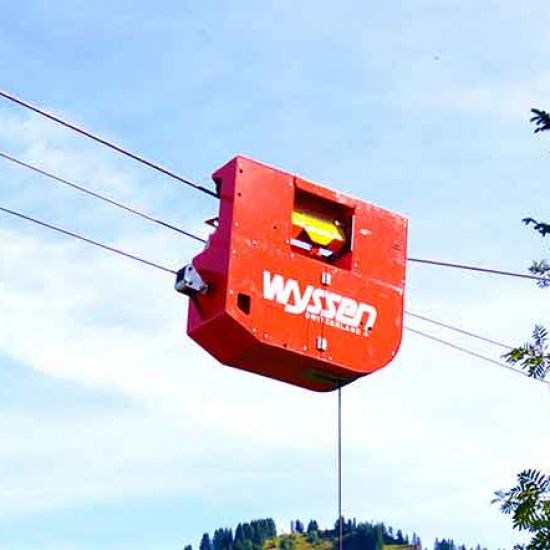 Forestry hoist carriage - UNIVERSAL - Wyssen Seilbahnen AG - for cable ...