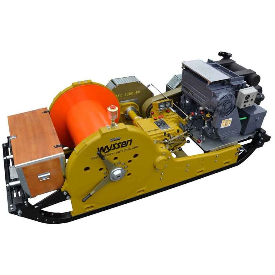 Tractor mounted forestry winch - W-30 - Wyssen Seilbahnen AG