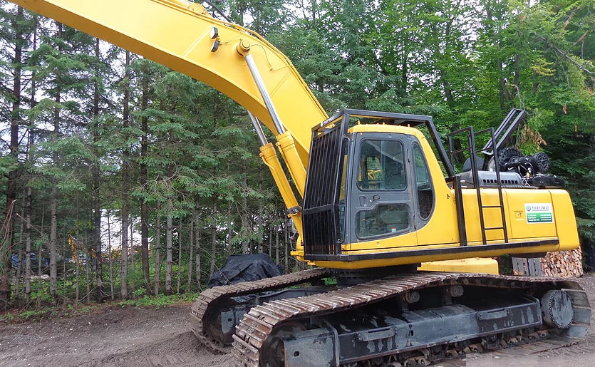 Tracked excavator - Teleforest