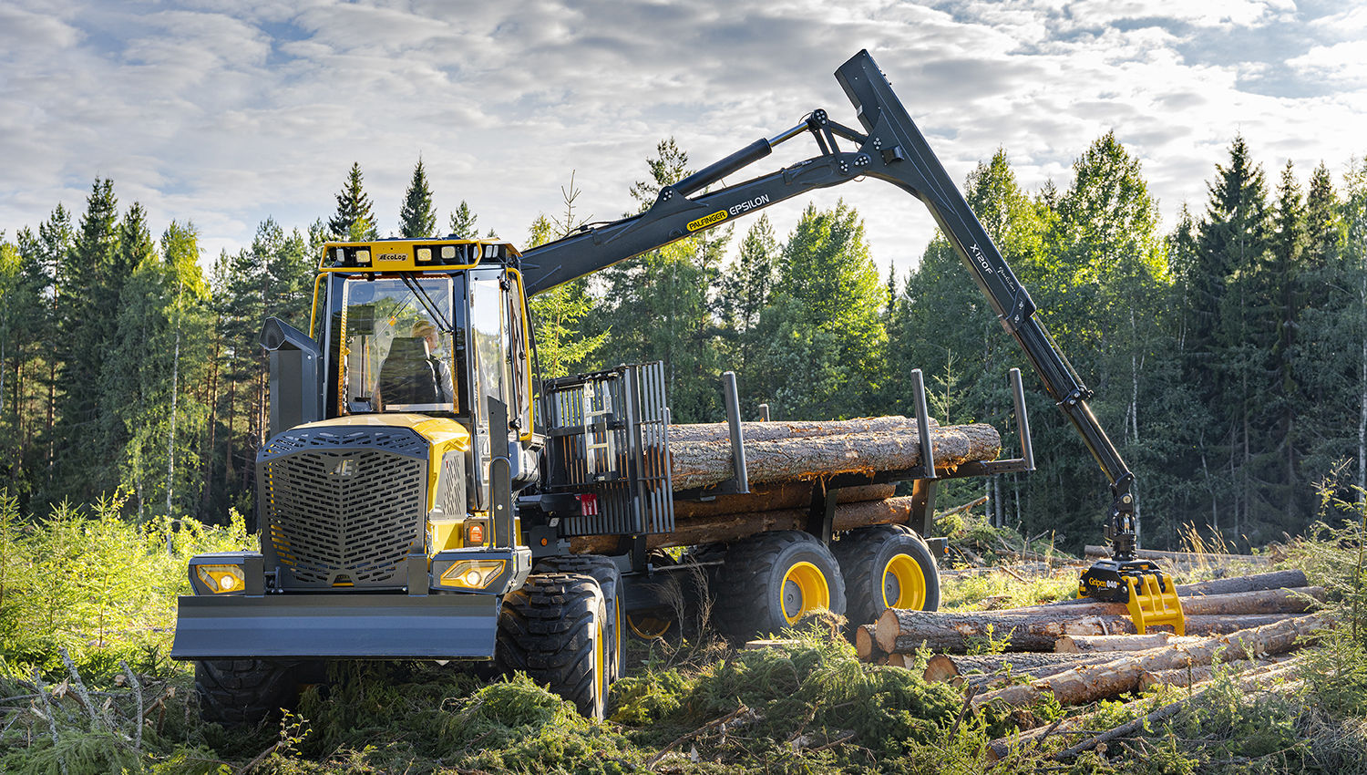 Forestry forwarder - 584F - ECO LOG SWEDEN AB