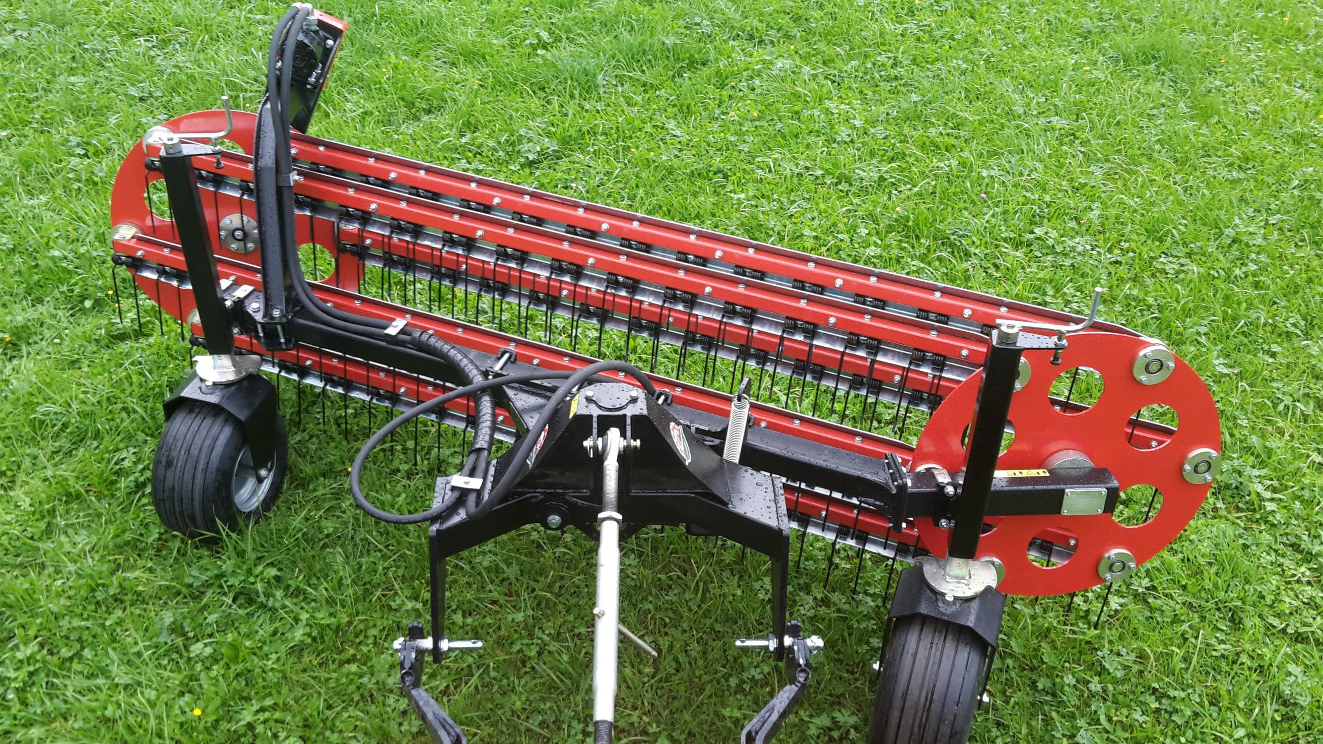 Belt rake - Clementer 300 F ECO - BB-Umwelttechnik - side delivery