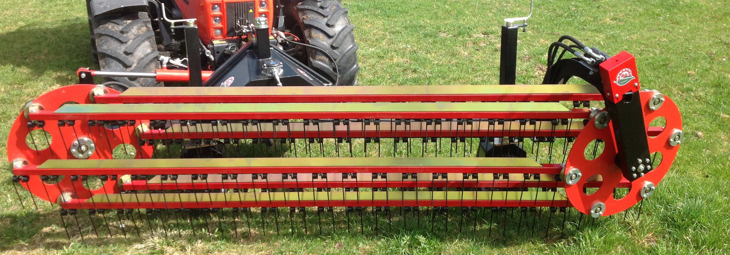 Belt rake - Clementer 300F - BB-Umwelttechnik - side delivery