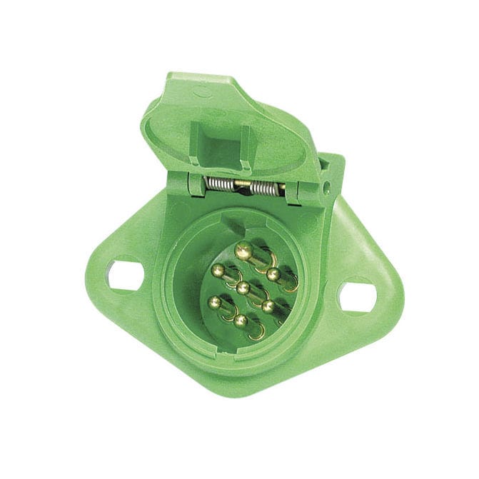 Socket connector - 12080-11 - Carling Technologies Ltd. - ABS / 7-pole ...