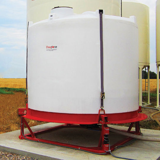 Liquid fertilizer tank - Free Form Plastics - vertical / overhead / plastic