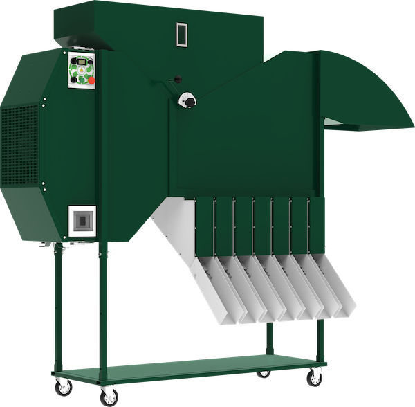 Aerodynamic crop cleaning machine - ISM-10 - ISM separator - nuts / pea / bean