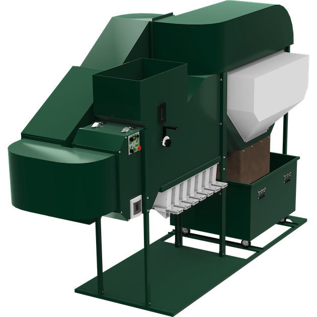 Aerodynamic crop cleaning machine - ISM-5 CSC - ISM separator - nuts ...