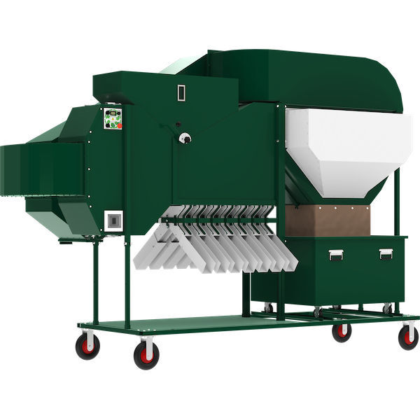 Aerodynamic crop cleaning machine - ISM-10 CSC - ISM separator - nuts ...