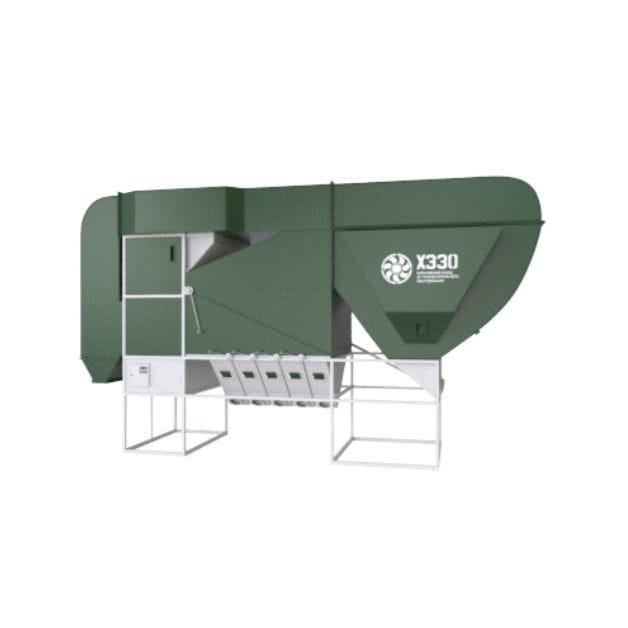 Grain separator - ISM-100 CSC - ISM separator - air / with pre-cleaner ...
