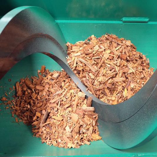 Wood chip conveyor - HUNING Anlagenbau GmbH & Co. KG - screw / tubular ...
