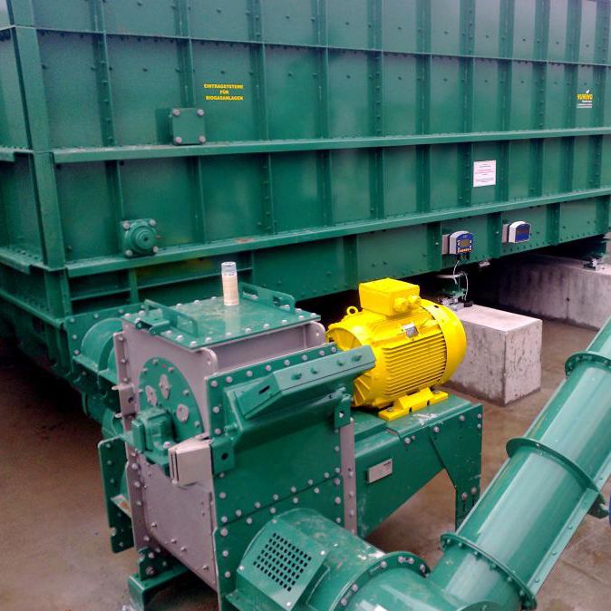 Soil substrate mill - HUNING Anlagenbau GmbH & Co. KG - hammer