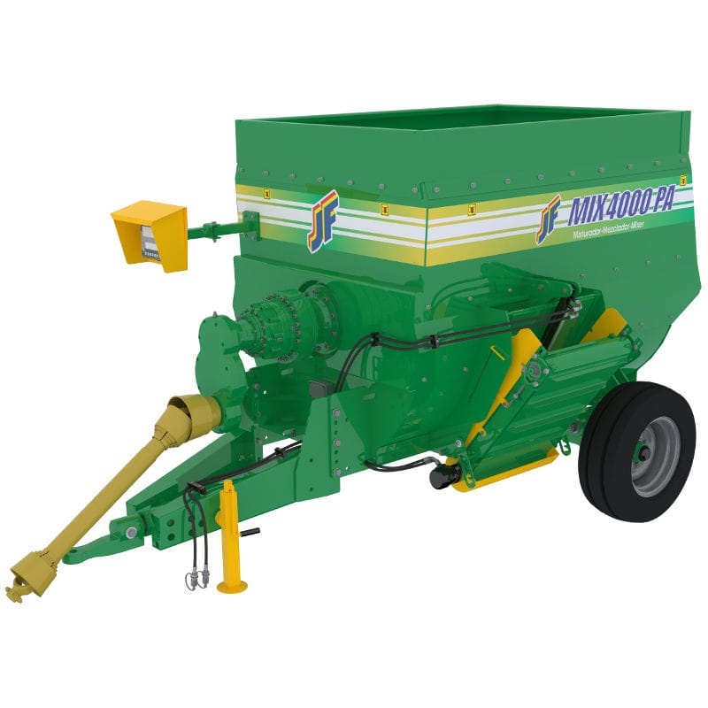 Towed mixer - JF MIX 4000 PA - JF Máquinas - PTO-driven