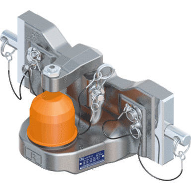 Manual tow ball - RO*825A - LH Lift Oy - adjustable