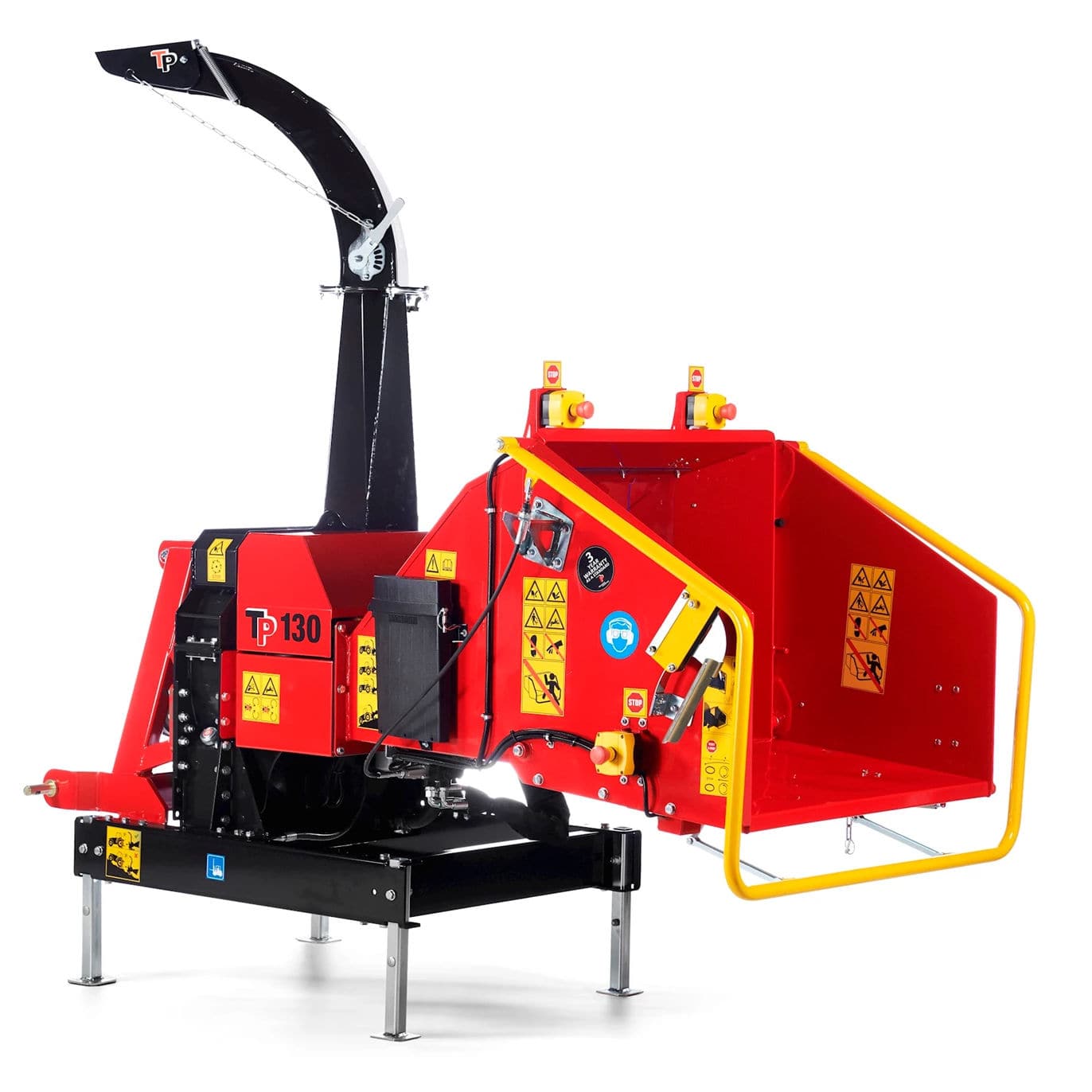 Hydraulic supply wood chipper - 130 - Linddana A/S - mounted / PTO-driven
