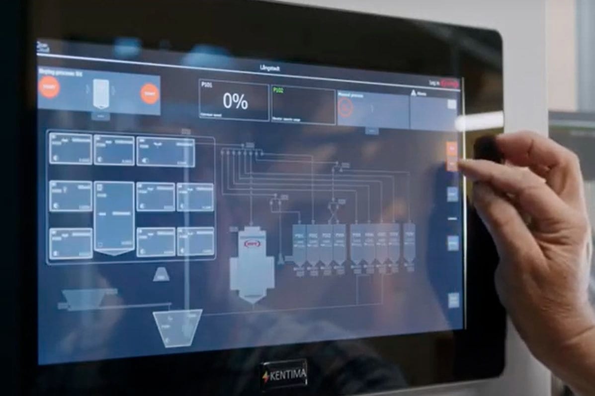 Grain dryer control system - MEPU OY - intelligent / automatic