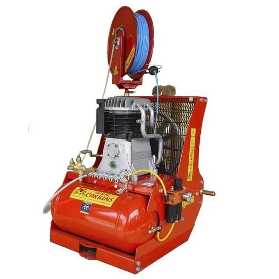 Air compressor - ALPHA series - Corbins Agricultural Technology - transportable / pneumatic