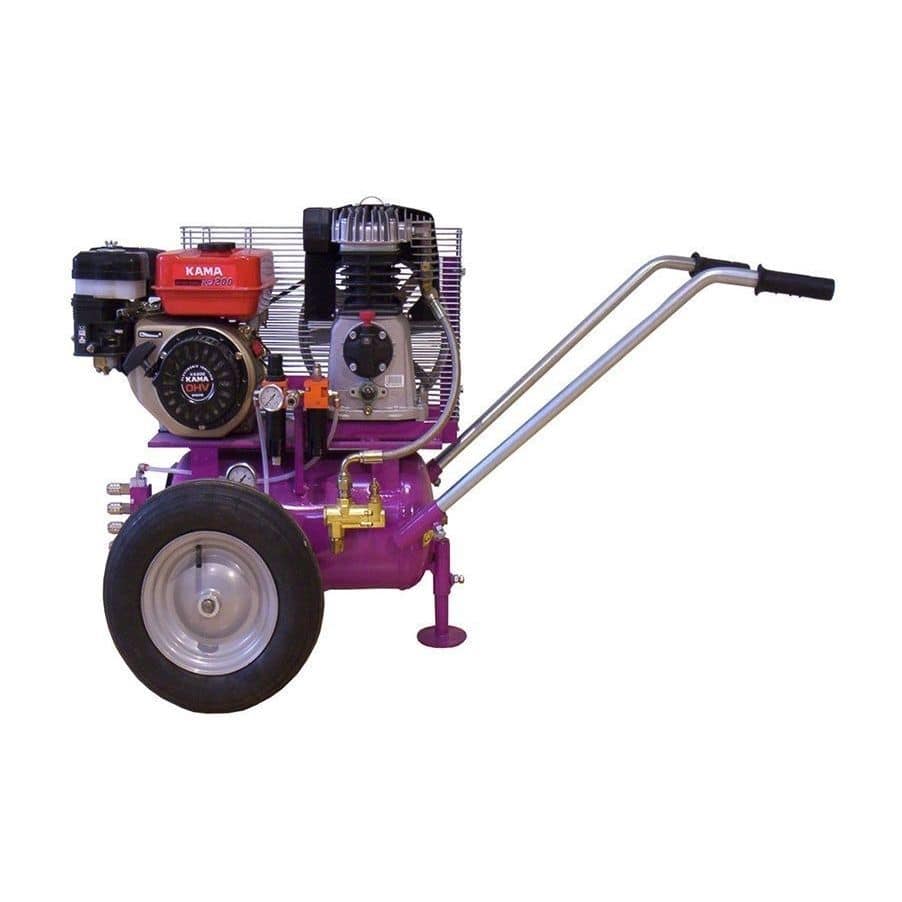 Air compressor - Saher Maquinaria Agricola - on casters / with ...