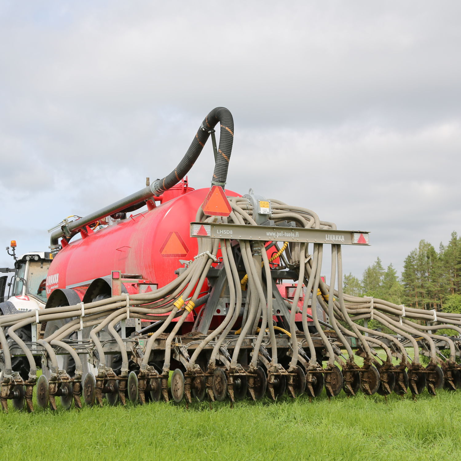 Mounted slurry injector - Livakka LHSD - Pel Tuote Oy - disc harrow ...