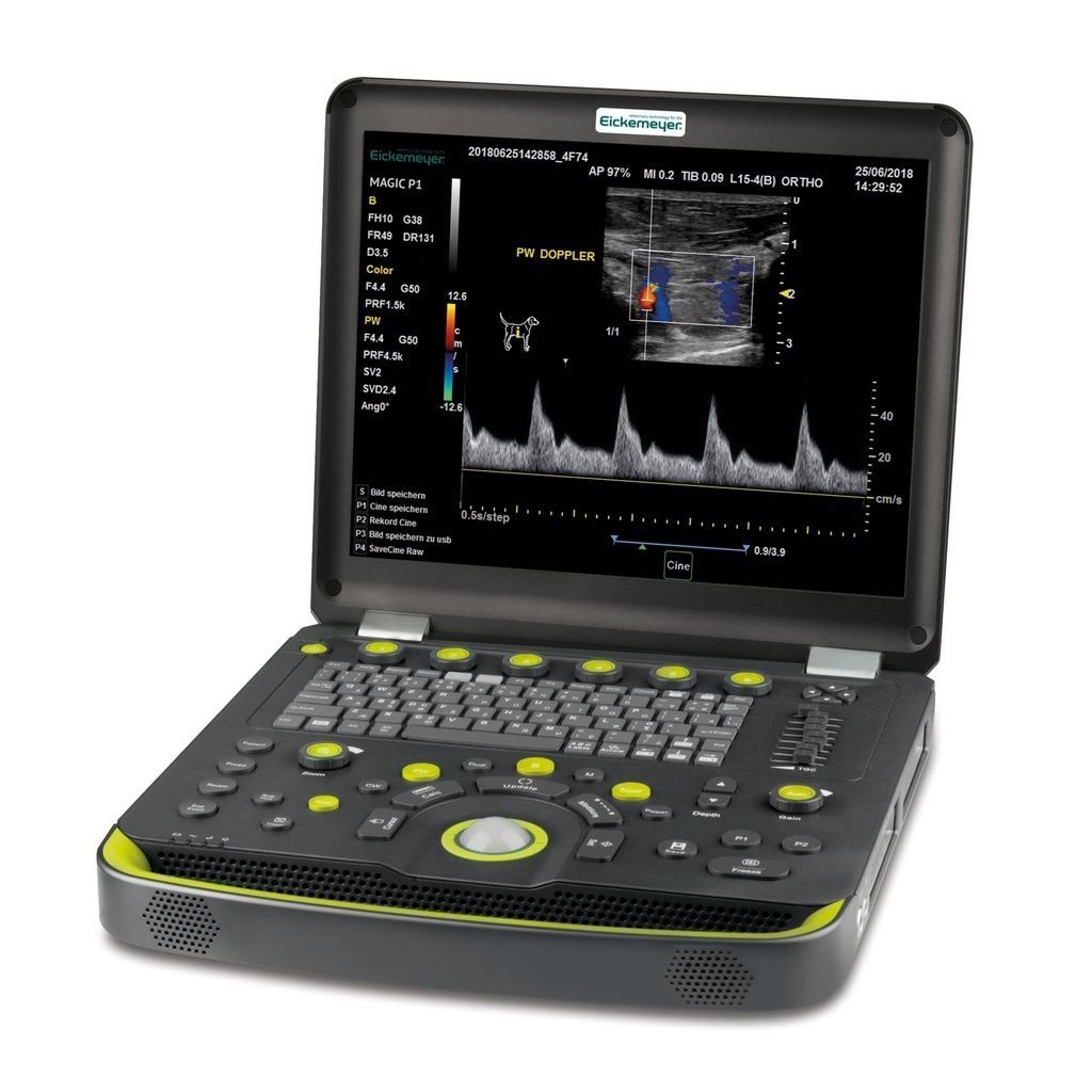 Portable Doppler veterinary ultrasound system - MAGIC P1 - Eickemeyer ...