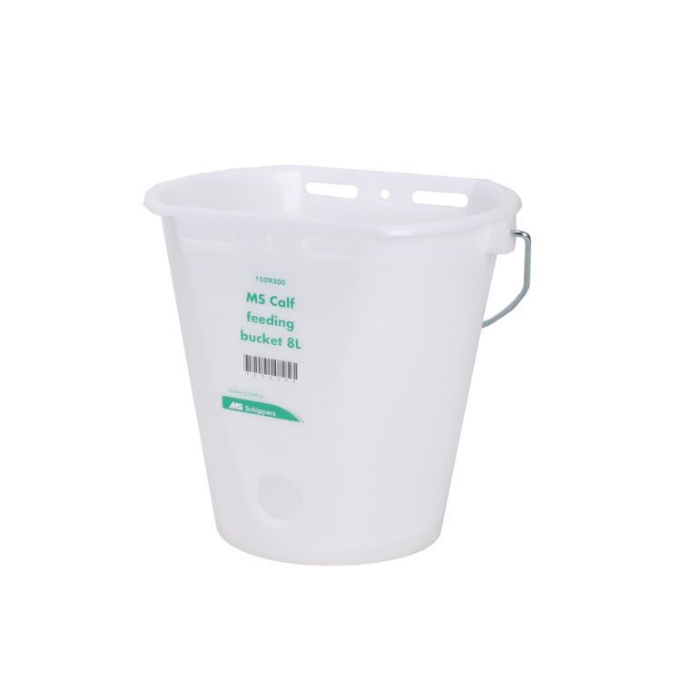 Calf nursing bucket - 1509307 - Schippers - plastic / single access