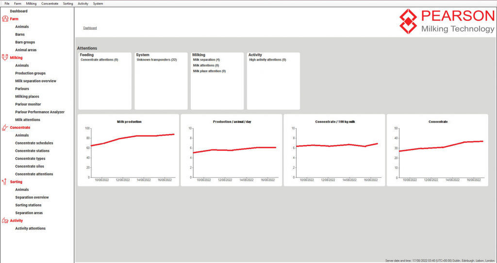 Herd software - Pearson International - management / for control / agricultural