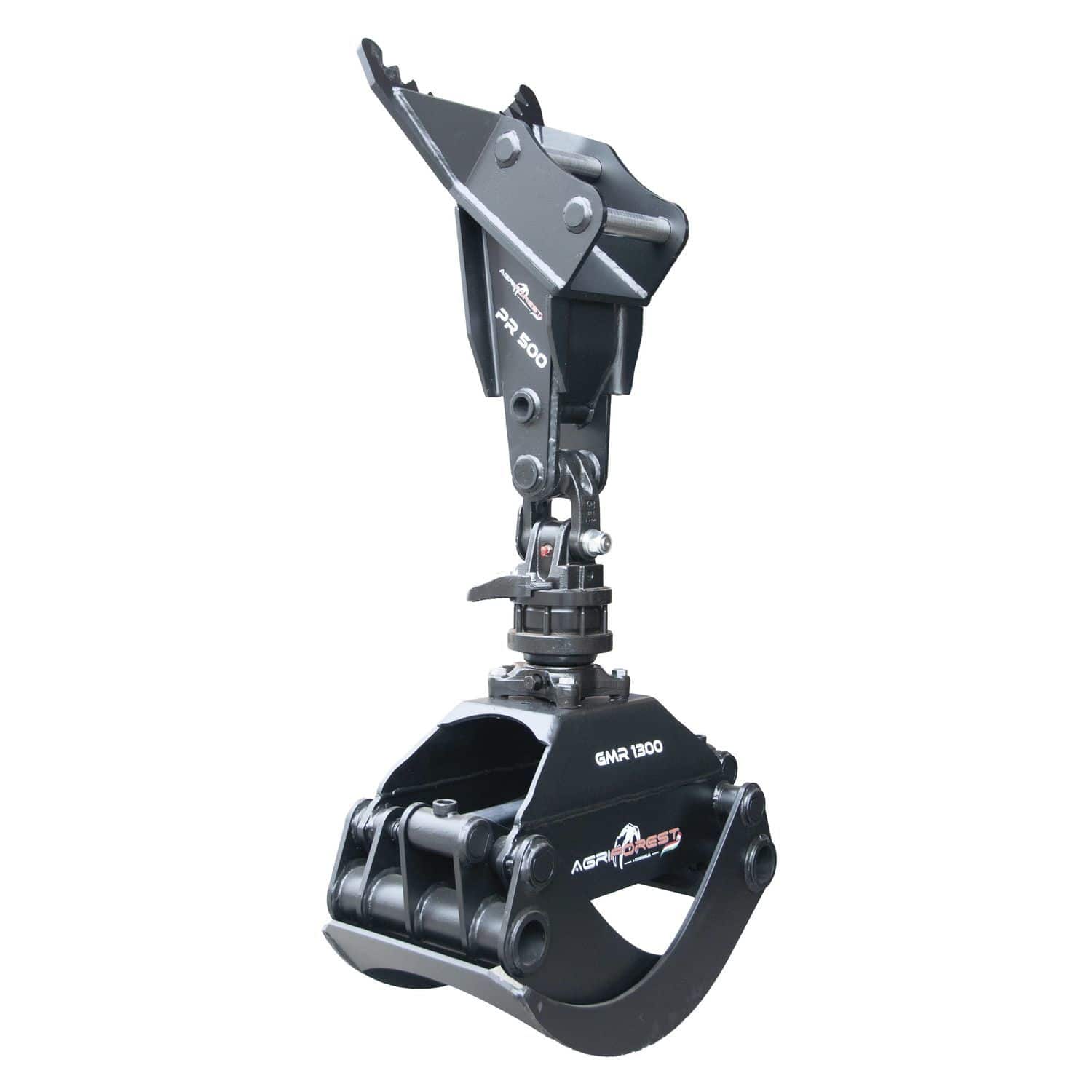 Grapple lifting boom - PR - CEA AGRIFOREST - on excavator