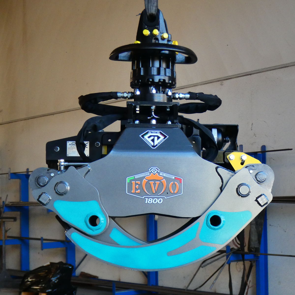 Forestry log grapple - MiBand EVO - Dalmasso - for cranes / for loaders / telescopic