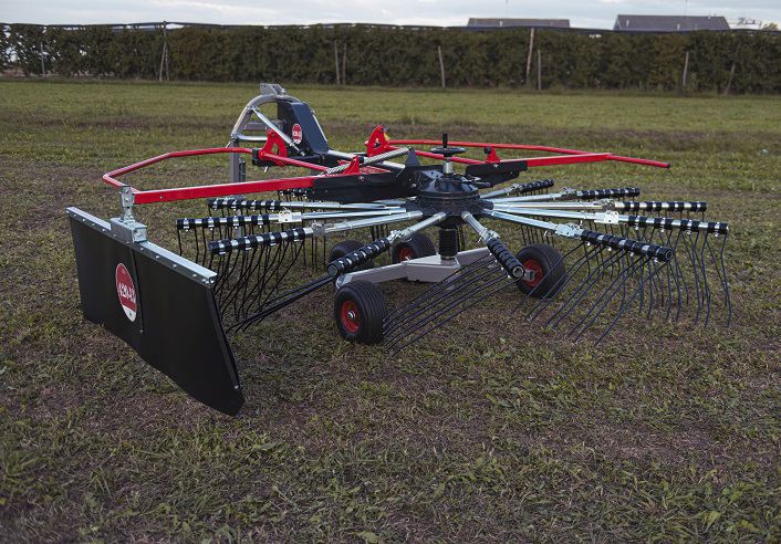 Rotary rake - Gaura 420 - RIBERI - side delivery