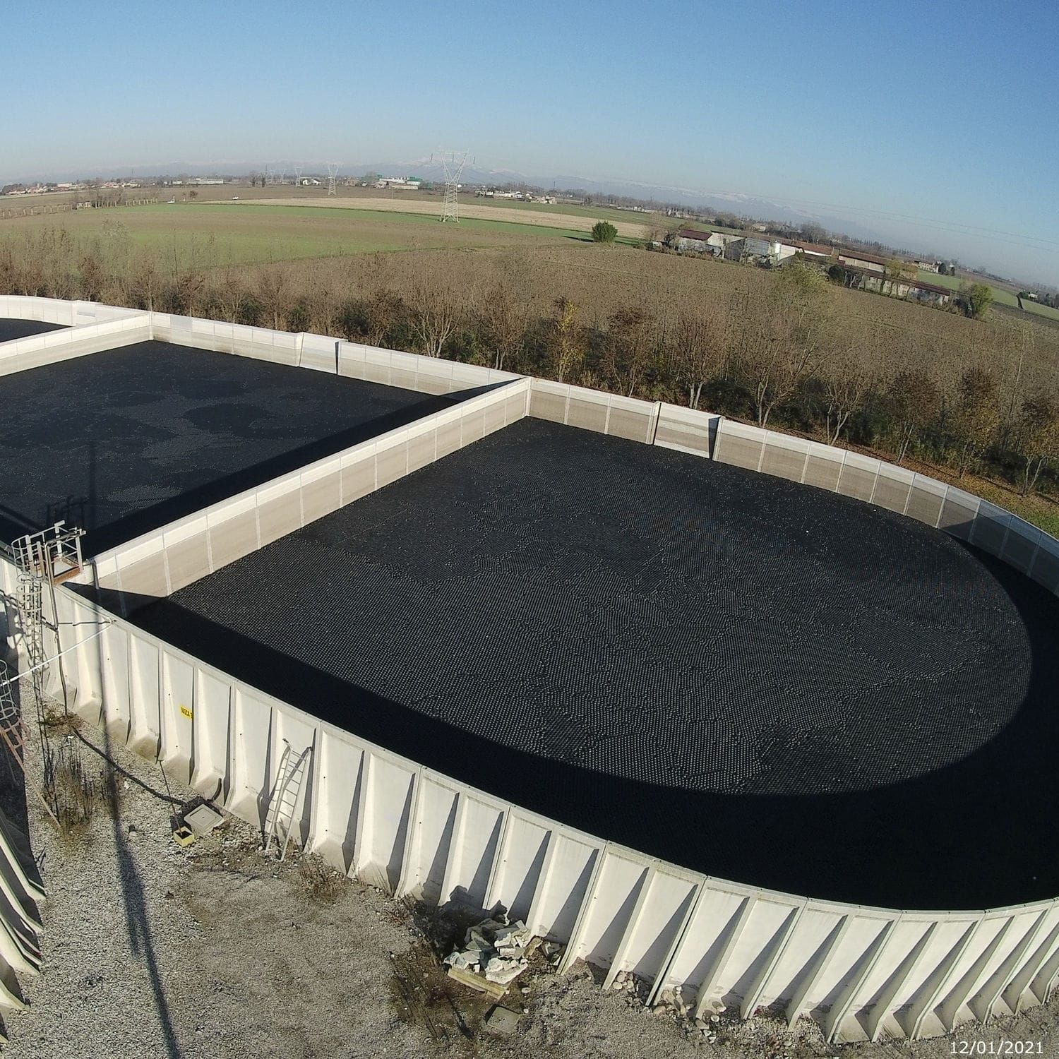 Emissions reduction floating cover - Bonetto Cover Ball - for ...