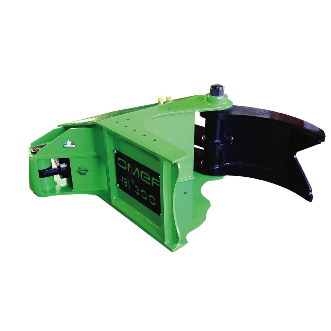 Excavator tree shear - BI300 - OMEF-GROUP - for skid steer loaders ...