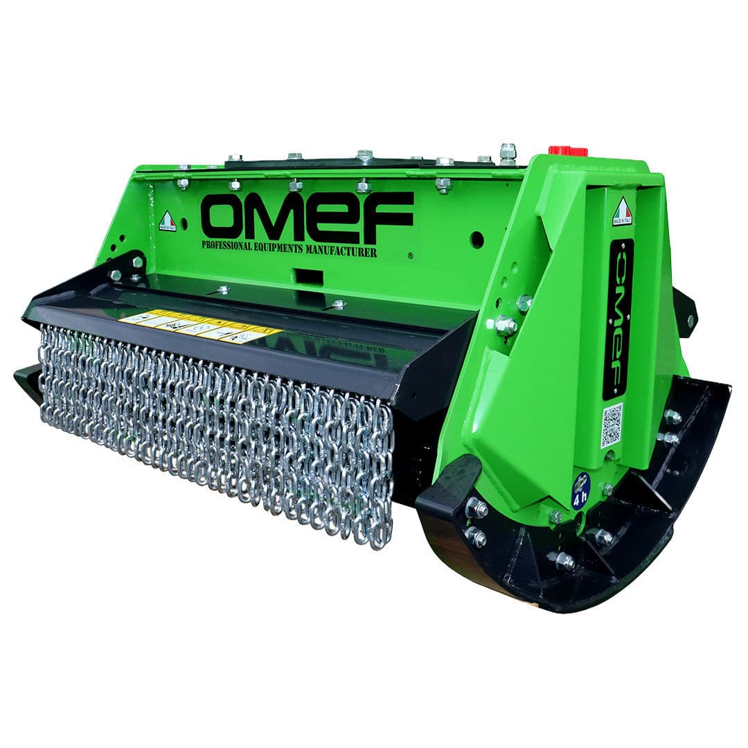 Excavator mounted mulcher - TE13 - OMEF-GROUP - hammer / forestry / for ...